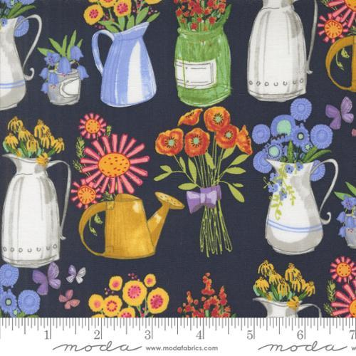 Moda Superbloom, 48782 16, Indigo, Robin Pickens – Yoder Department Store