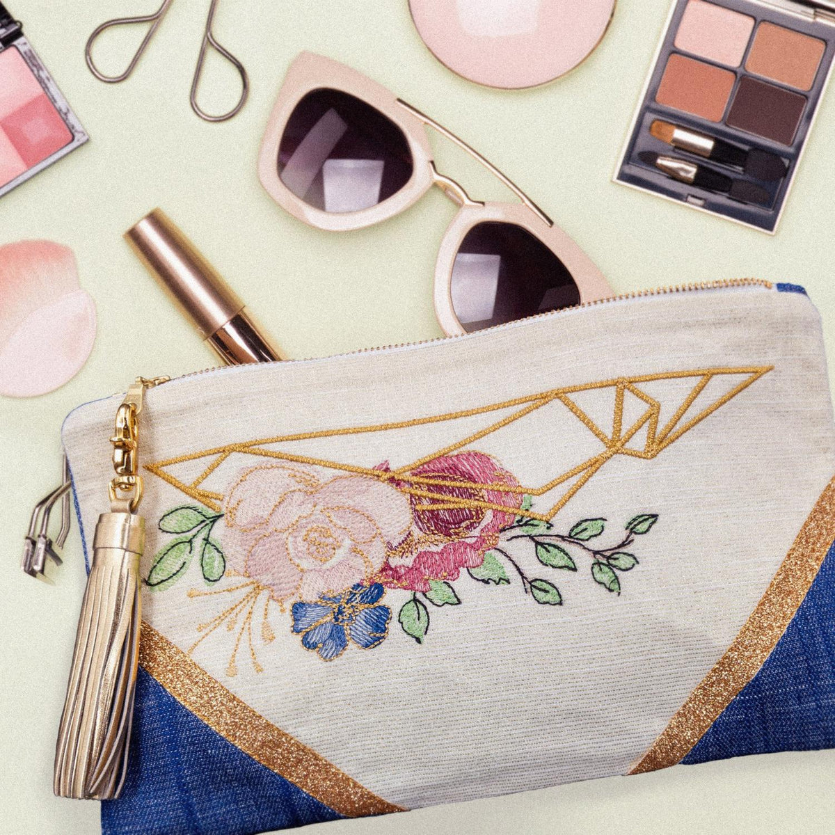 OESD Gilded Garden Machine Embroidery Designs, USB – Yoder Department Store