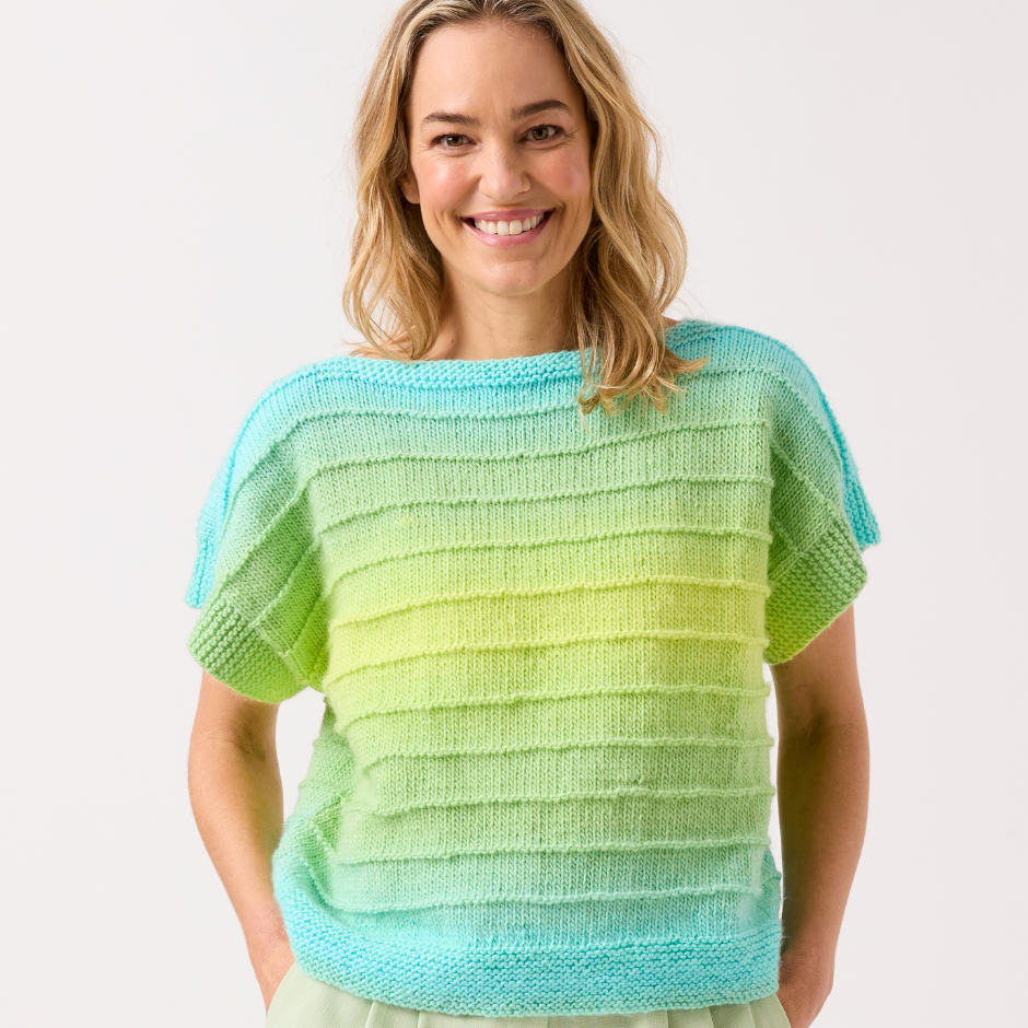 Sirdar, Pattern, F262 To A Tee Knitted Top – Yoder Department Store