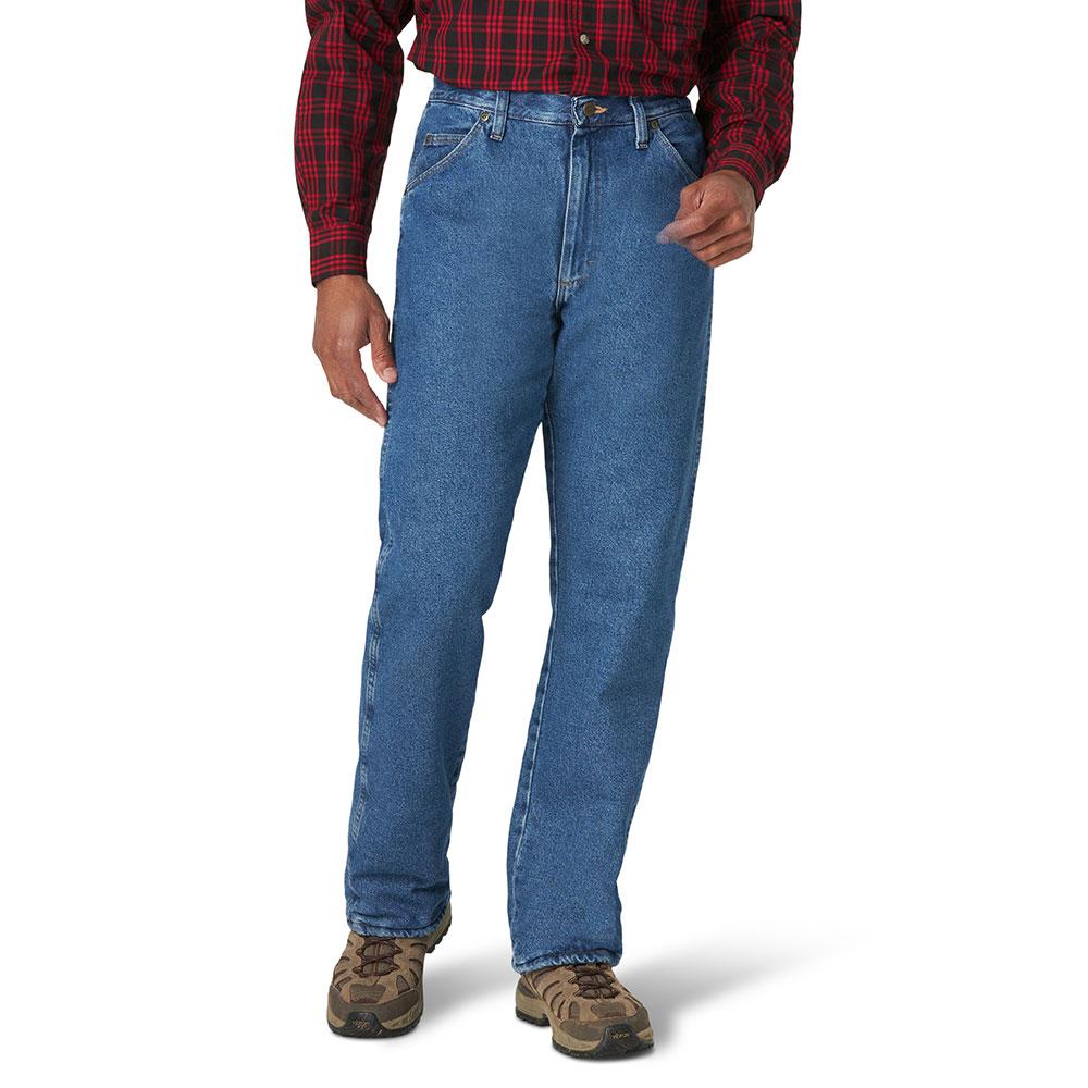 Wrangler® Fleece Lined Thermal Jean, 33213SW, Denim – Yoder Department ...
